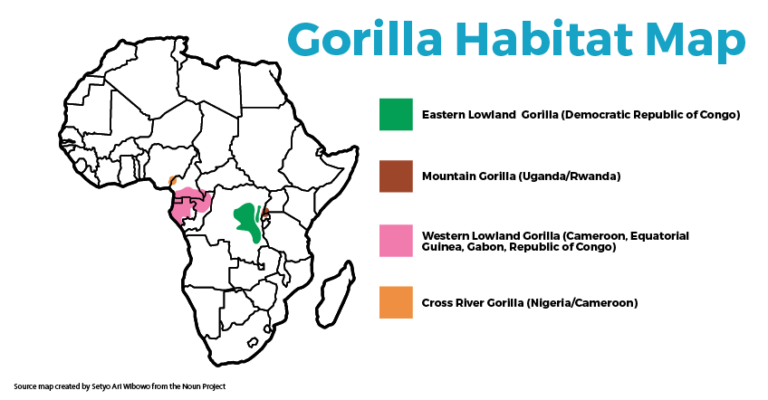 Orangutan Habitat Map | SEEtheWILD Wildlife Conservation
